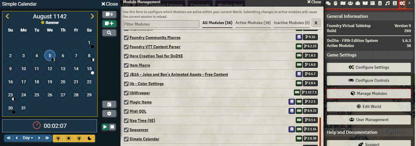 [BUG] Similar to #313 UI is messed up settings also don't open · Issue #354 · vigoren/foundryvtt ...
