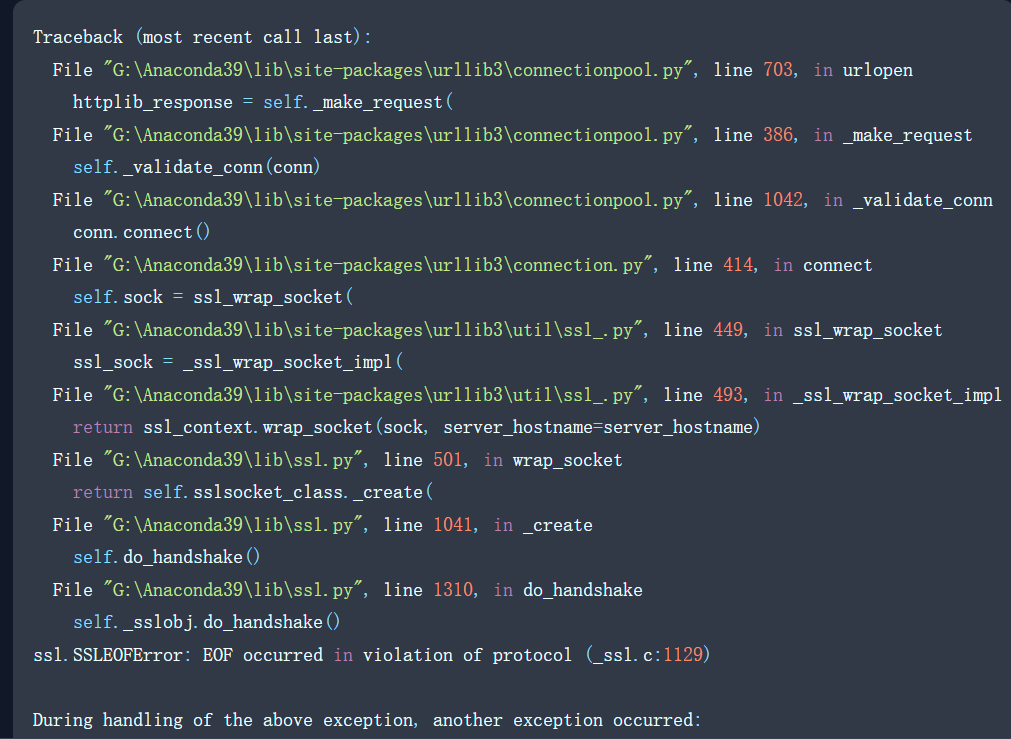 [Feature]: 网络超时及Traceback报错 · Issue #825 · binary-husky/gpt_academic · GitHub
