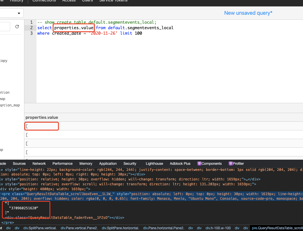 show many lines in result zone when query like `show create table xxxx` · Issue #902 · sqlpad ...