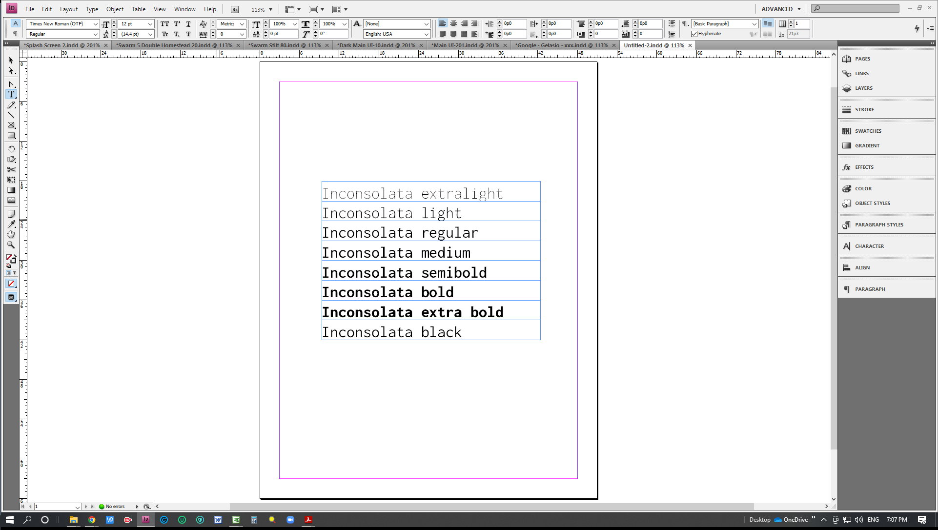Inconsolata Font - Black version seems to be a repeat of regular · Issue #5024 · google/fonts ...