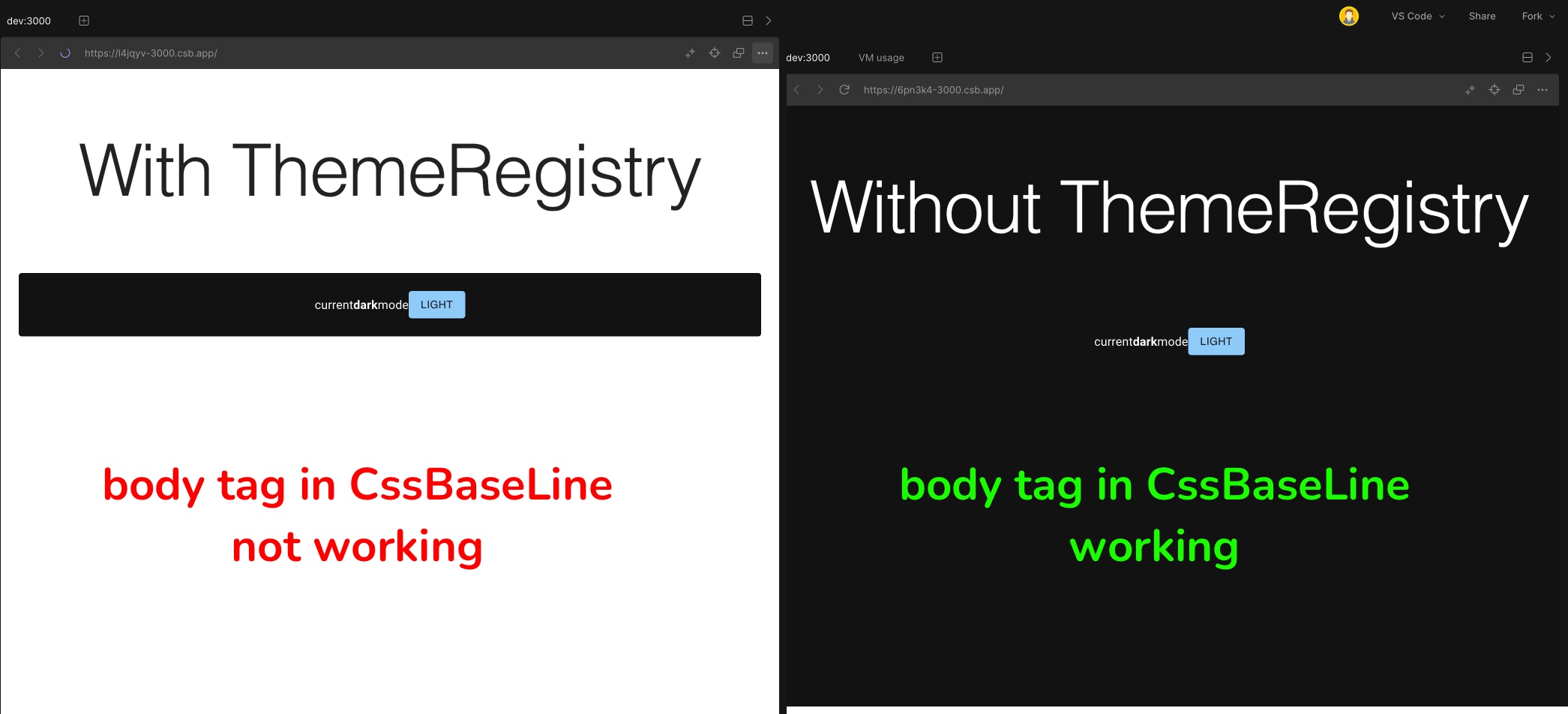 [Theme Mode] CssBaseline not working with Next.js App Router (with ThemeRegistry) · Issue #37935 ...