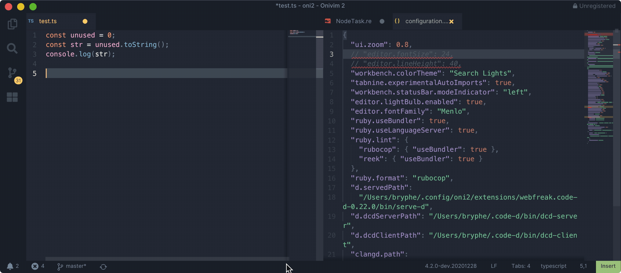 Line height in hover popup not calculated correctly · Issue #3424 · onivim/oni2 · GitHub
