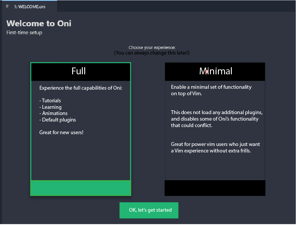 Alternate Distribution · Issue #2022 · onivim/oni · GitHub