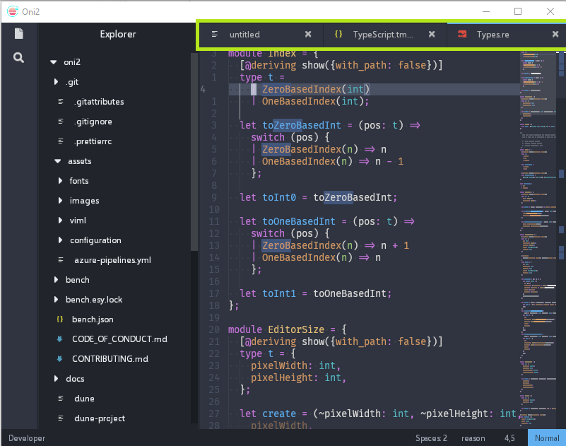 Configuration - Add 'workbench.editor.showTabs' option · Issue #365 ...