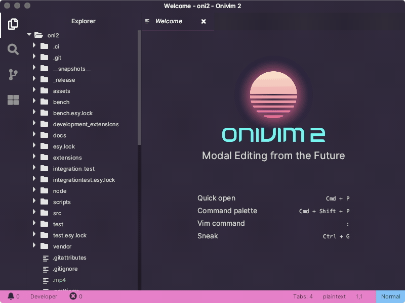 integrated terminal · Issue #372 · onivim/oni2 · GitHub