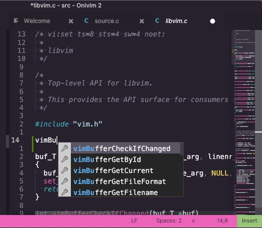 [Feature request] Ctags · Issue #1905 · onivim/oni2 · GitHub