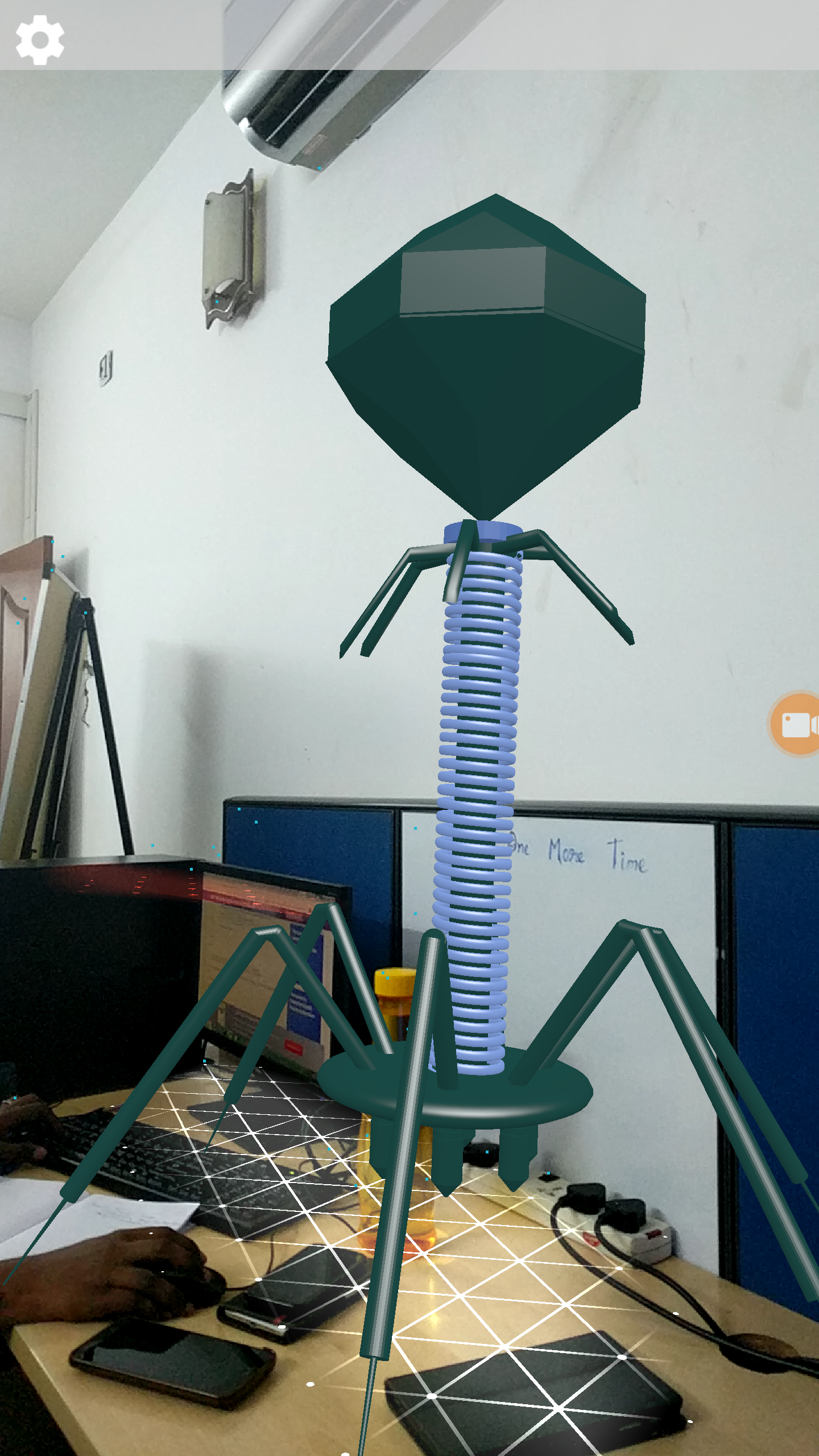 How To Apply Transparency From Mtl File For Particular Texture In Obj File In Ar Core Android