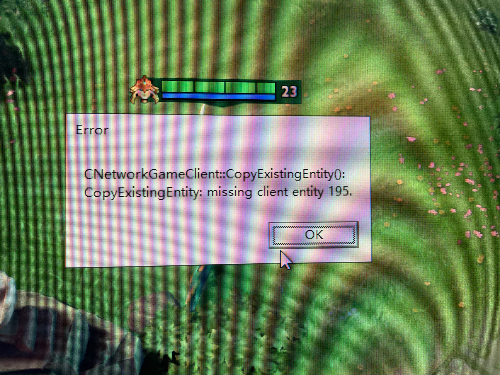 Exception/Error CNetworkGameClient::CopyExistingEntity() · Issue #9401 · ValveSoftware/Dota2 ...