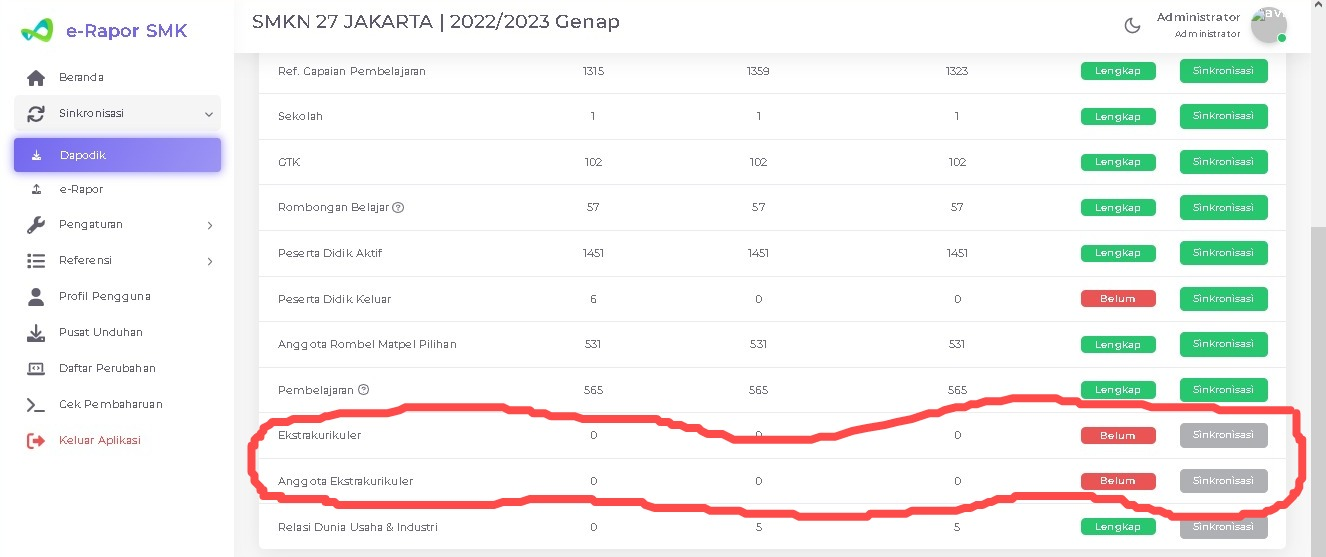 Setelah update ke 6.0.4 data ekskul hilang · Issue #205 · eraporsmk/erapor6 · GitHub