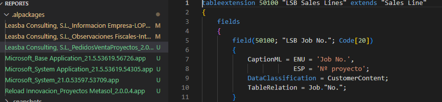 Does not detect the field created in another extension with the generated dependencies · Issue ...