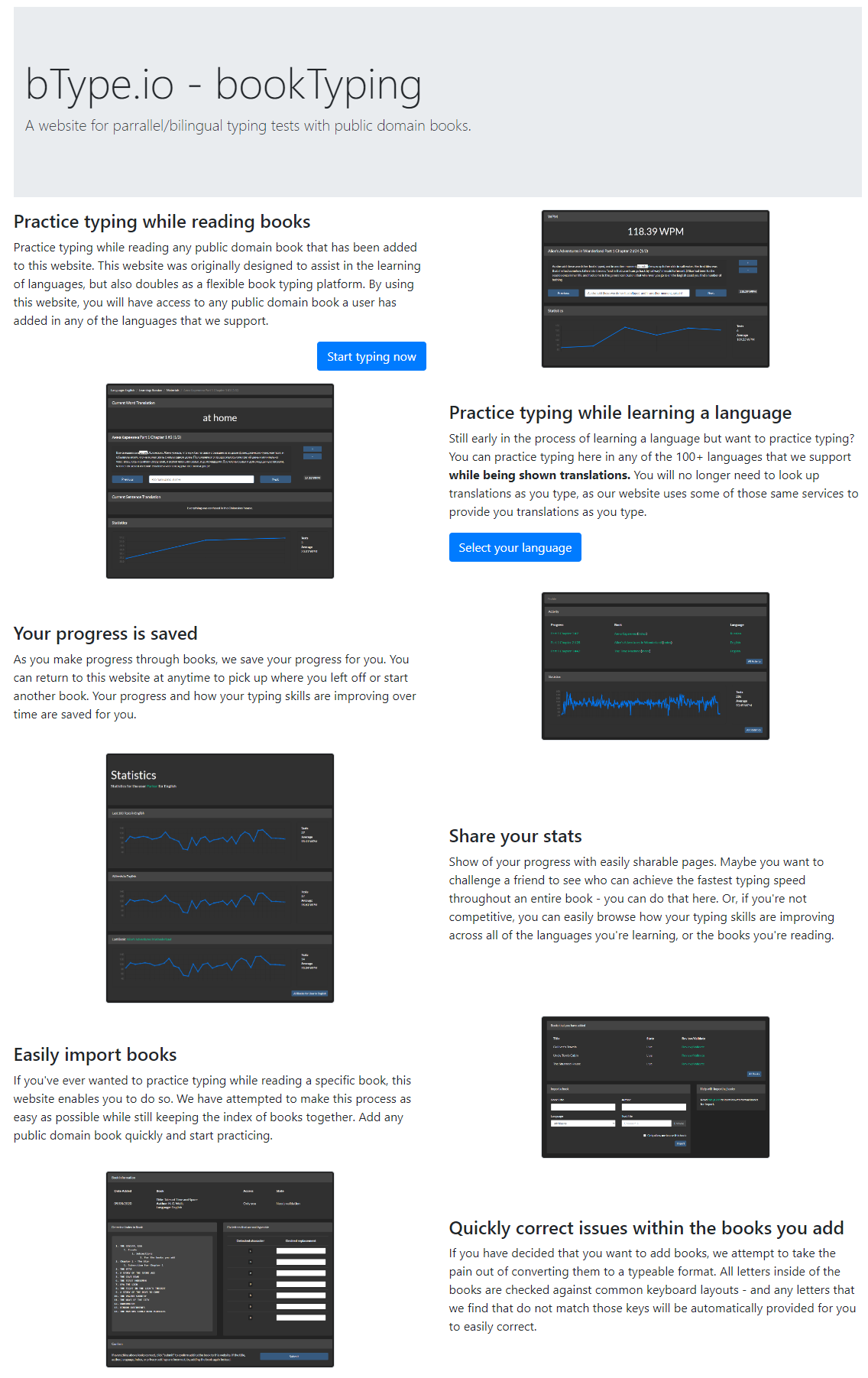 TypingBooks · GitHub