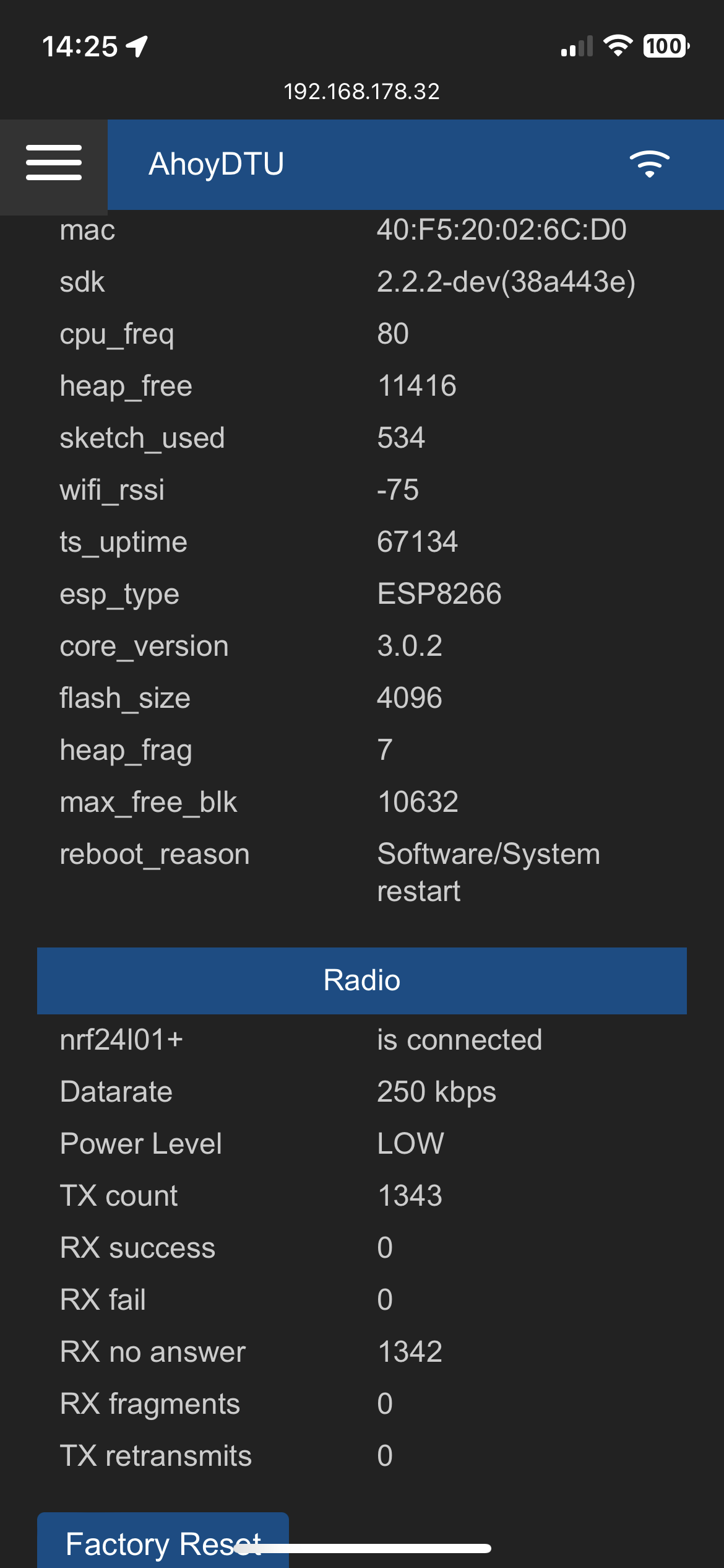 Neue WR scheinen nicht mehr zu gehen (HM600 Kein DTU empfang) · Issue #968 · lumapu/ahoy · GitHub