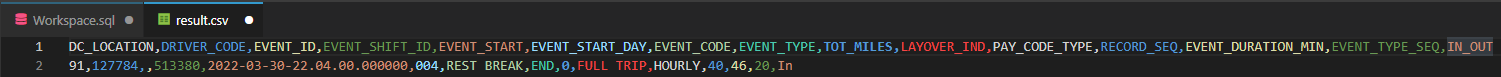 query results show different number of columns than RUN SQL Scripts · Issue #621 · codefori ...