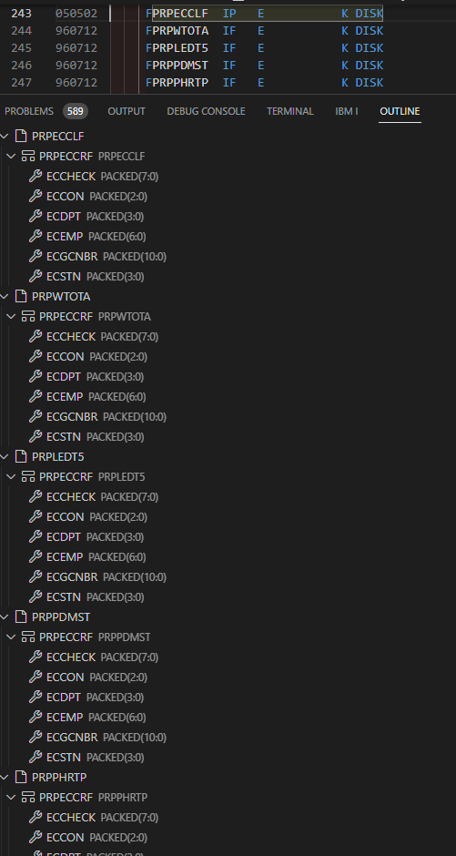 File record format names duplicated in outline · Issue #99 · codefori/vscode-rpgle · GitHub