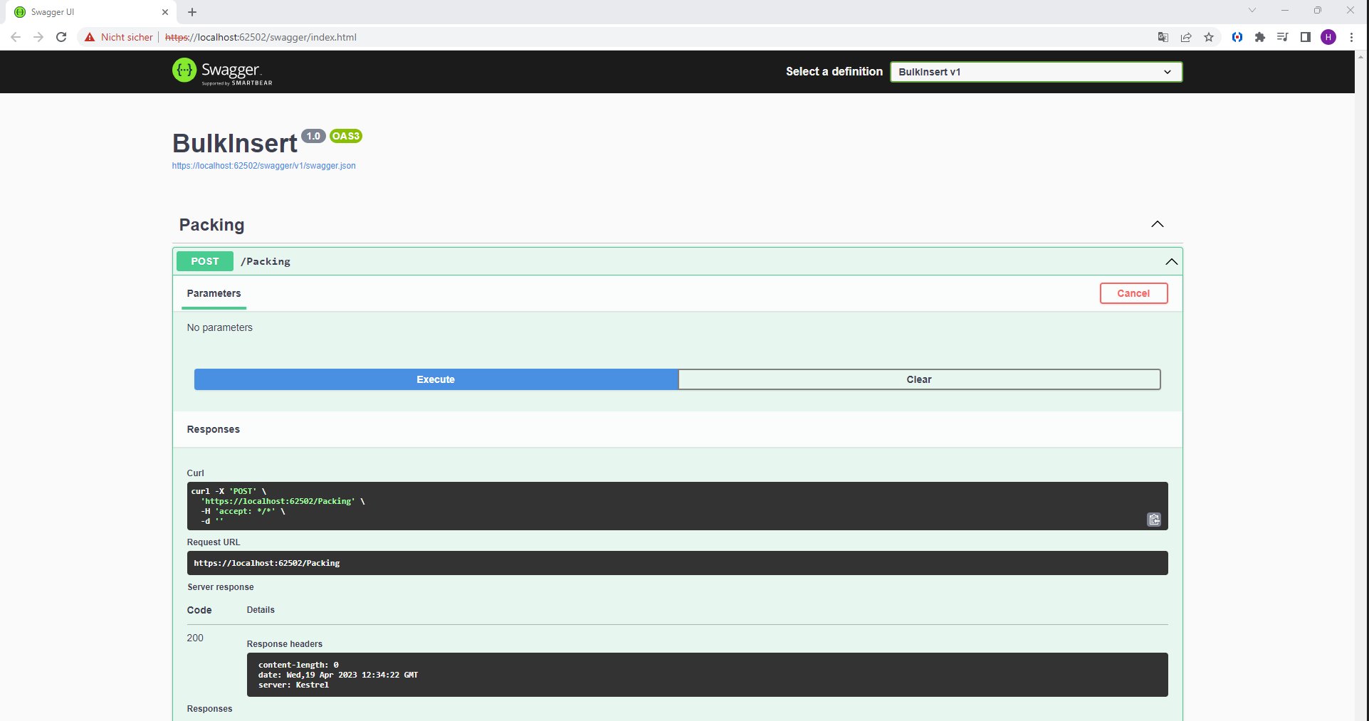 EFCore.BulkExtensions SQLServer System.Collections.Generic.KeyNotFoundException: The given key ...