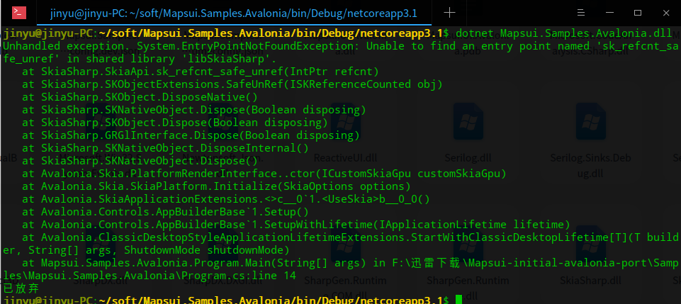 Avalonia version cannot run on Linux · Issue #904 · Mapsui/Mapsui · GitHub