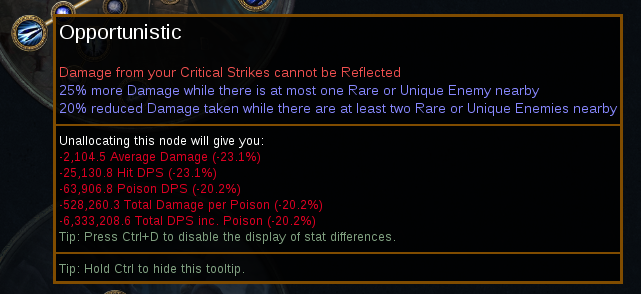 Assassin Opportunistic notable not working · Issue #5588 · PathOfBuildingCommunity ...