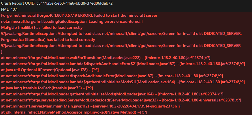 1.18.2 - server incompatibility · Issue #7 · ThinkingStudios/MaLiLib-Forge · GitHub