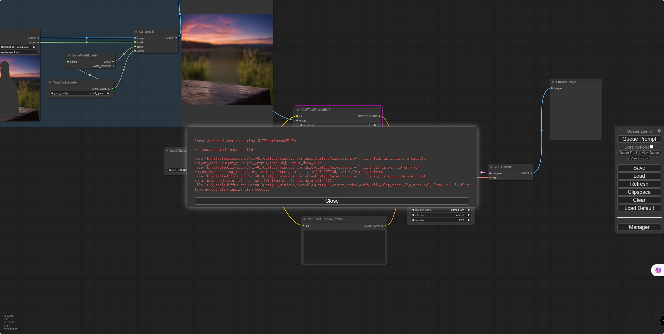 Conflict with blip node · Issue #1 · hhhzzyang/Comfyui_Lama · GitHub