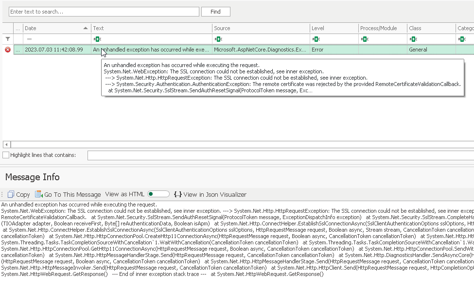 Message Viewer Doesnt Understand Linux Style New Lines · Issue 1770 · Analogy Logviewer 4698