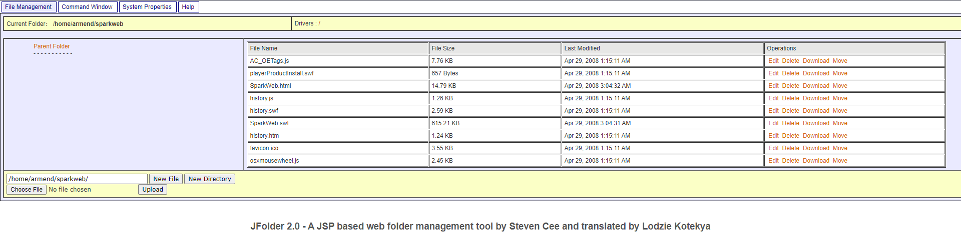 GitHub - axylisdead/JFolder2: A very simple yet intuitive JSP webshell