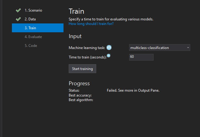 "Cannot find service module info file" Exception during training-stage · Issue #654 · dotnet ...