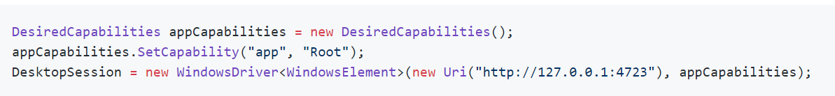 Uri Error when trying to launch Desktop Session · Issue #680 · microsoft/WinAppDriver · GitHub
