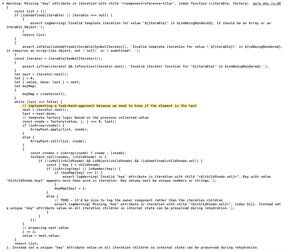 Using a key attribute empty value results in bad runtime warning message. · Issue #203 ...