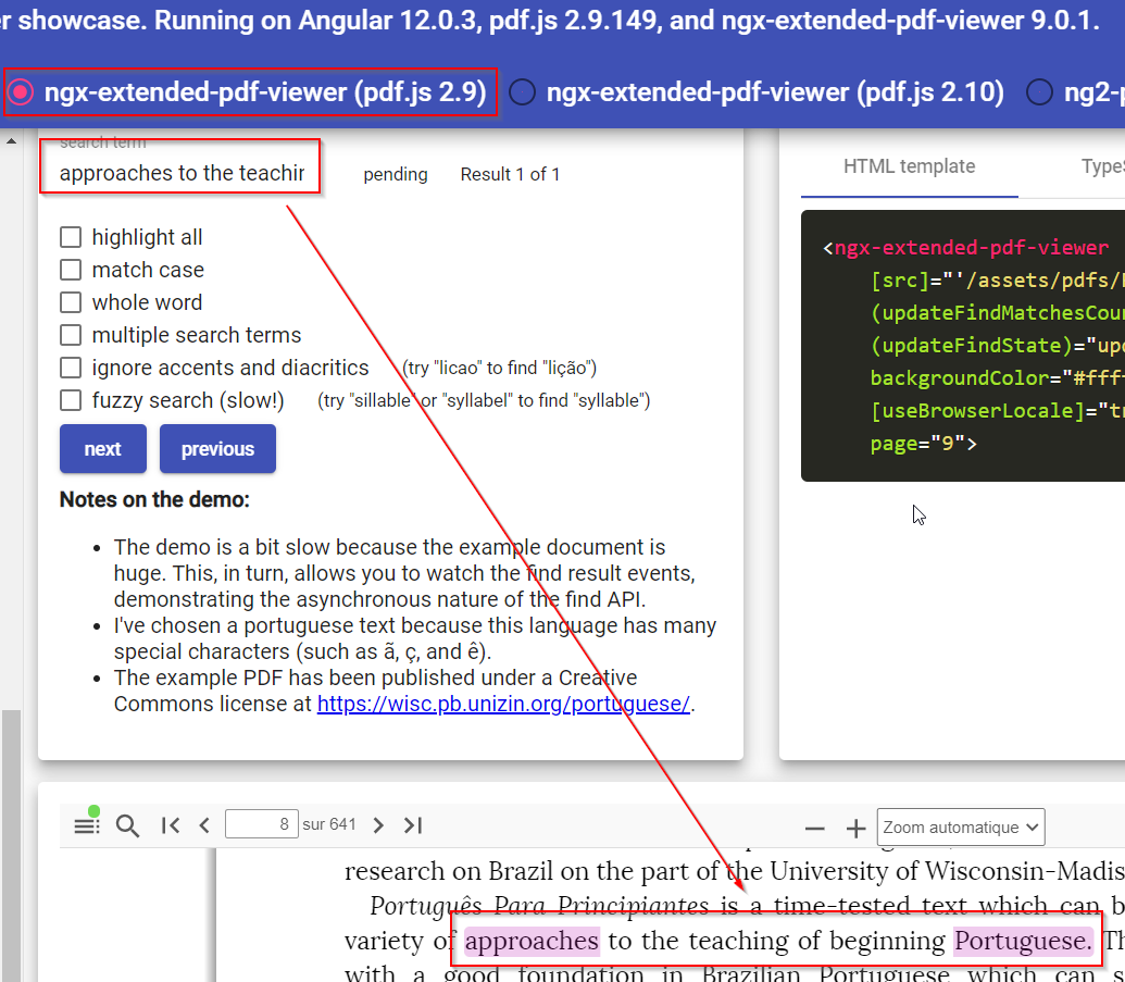 Find feature generate chunked highlights · Issue #797 · stephanrauh/ngx-extended-pdf-viewer · GitHub