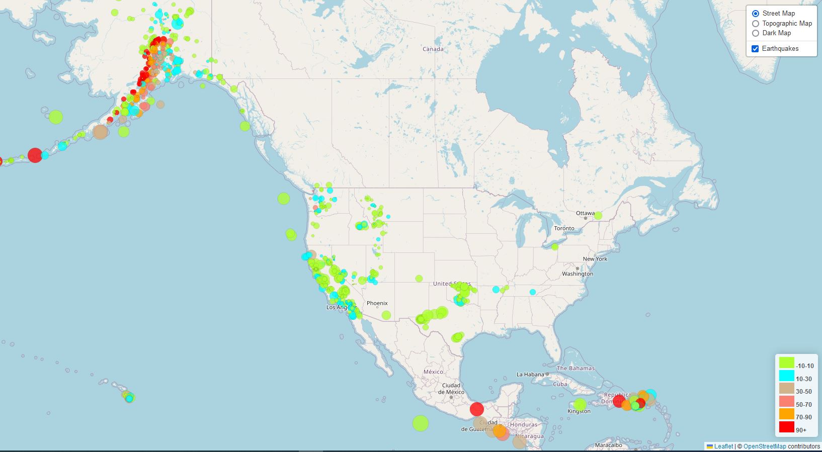 GitHub - mdyousufreja/leaflet-challenge_reja: Module 15 challenge