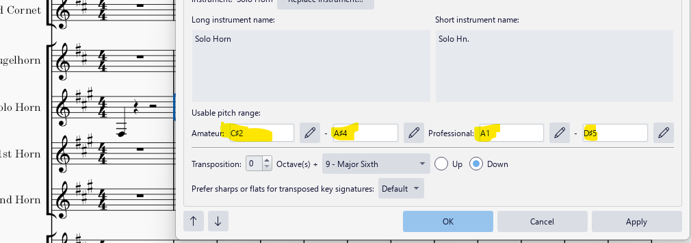[MU4 Issue] Alto Horn Eb range in Brass Band template does not match instrument definition ...
