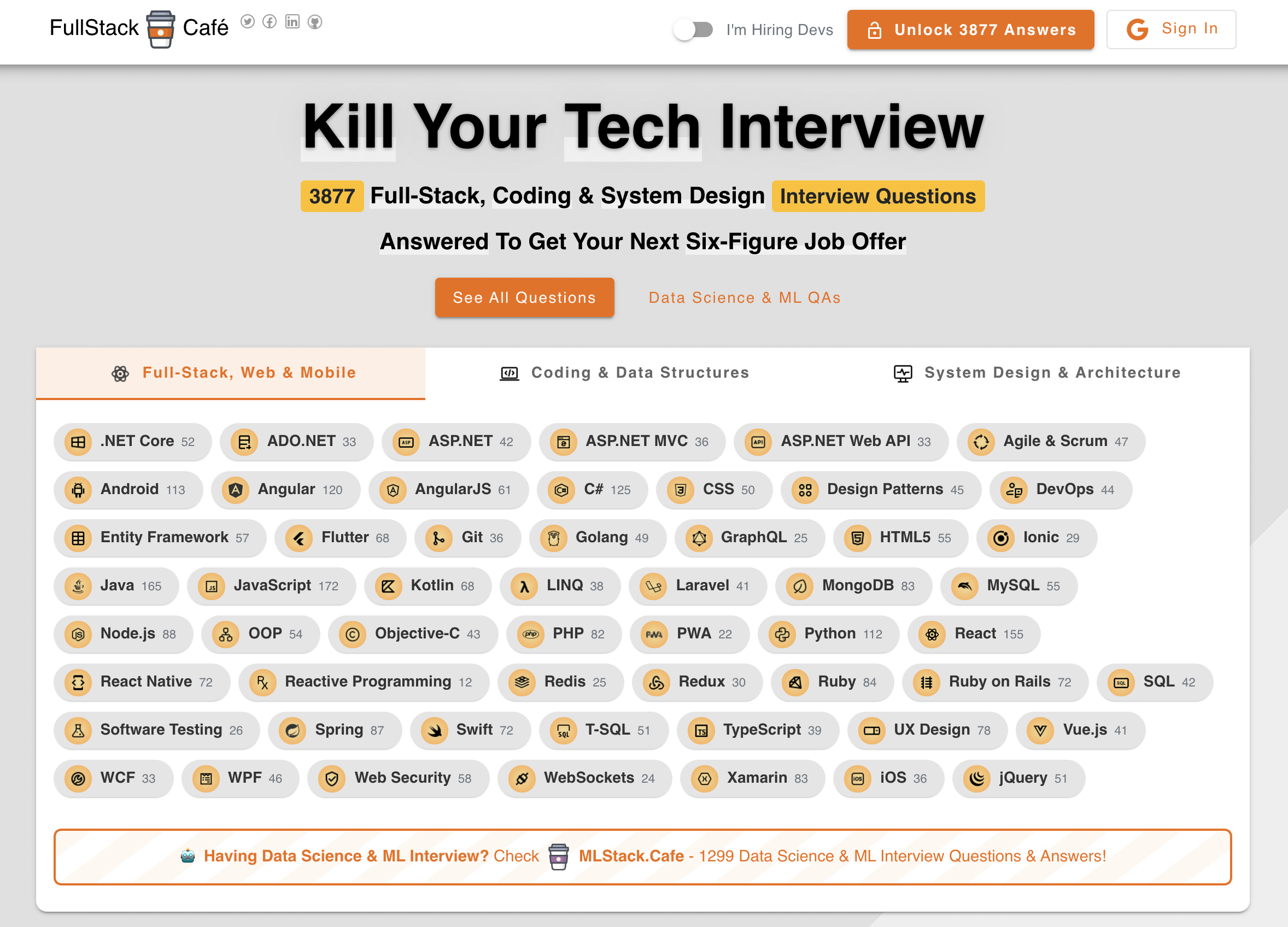 GitHub - aershov24/FSC_Candidates_Test: FullStack.Cafe Content ...