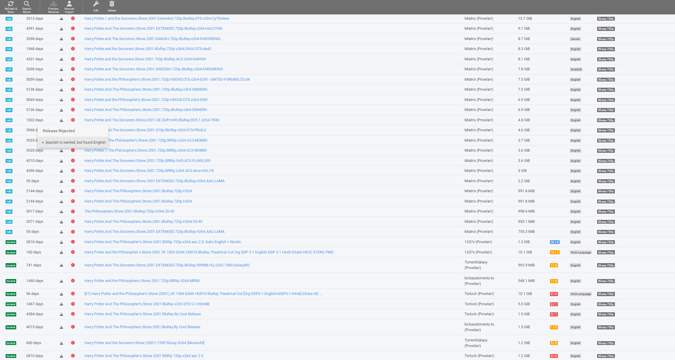 check indexers with alternative movie name for download availability · Issue #8654 · Radarr ...