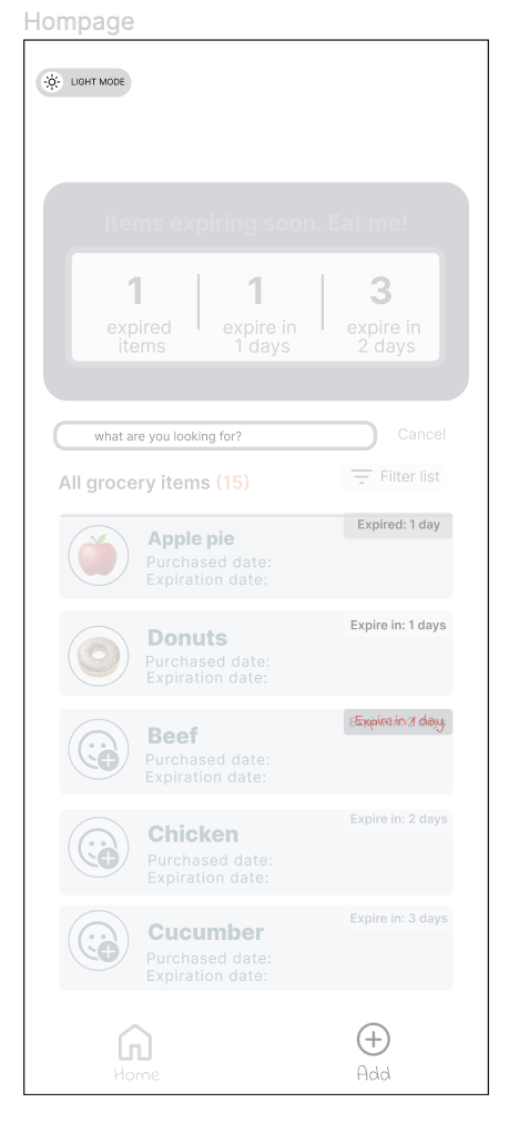 US13: Light/ Dark Mode Toggle Button · Issue #23 · NirachaMarchett/capstone-expiration-tracking ...