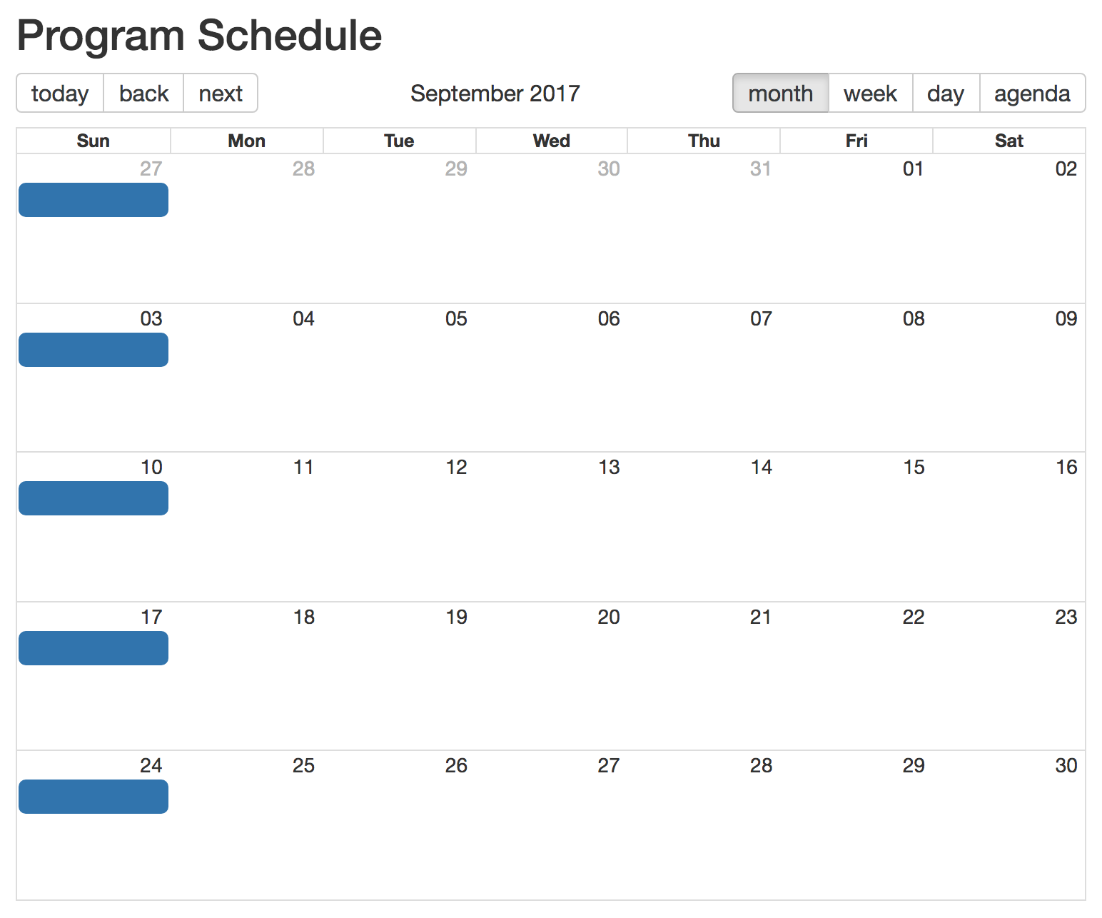 Ssr Isomorphic Issues Server Generated Markup Missing Columns And Showing Events That Dont