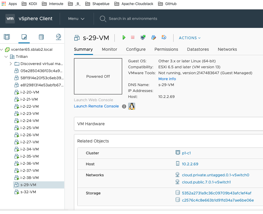 VMware: SystemVMs not cleared after forcing them to stop · Issue #3719 · apache/cloudstack · GitHub
