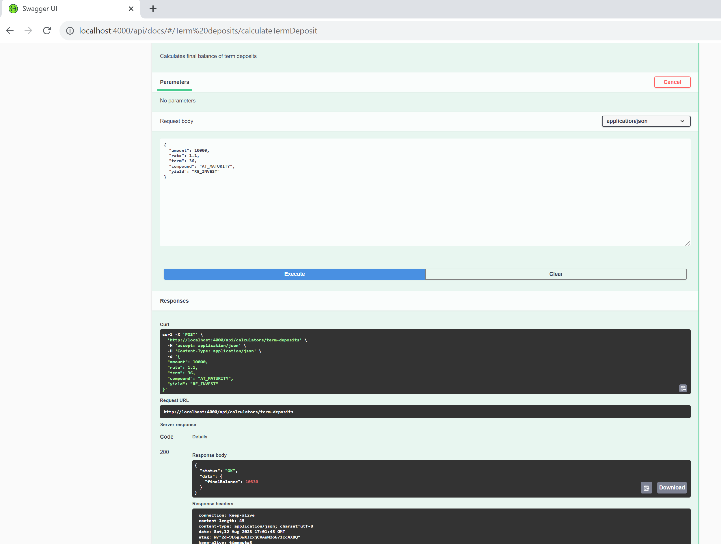 GitHub - sanjdi/Banking-App: Banking App with simple term deposit calculator