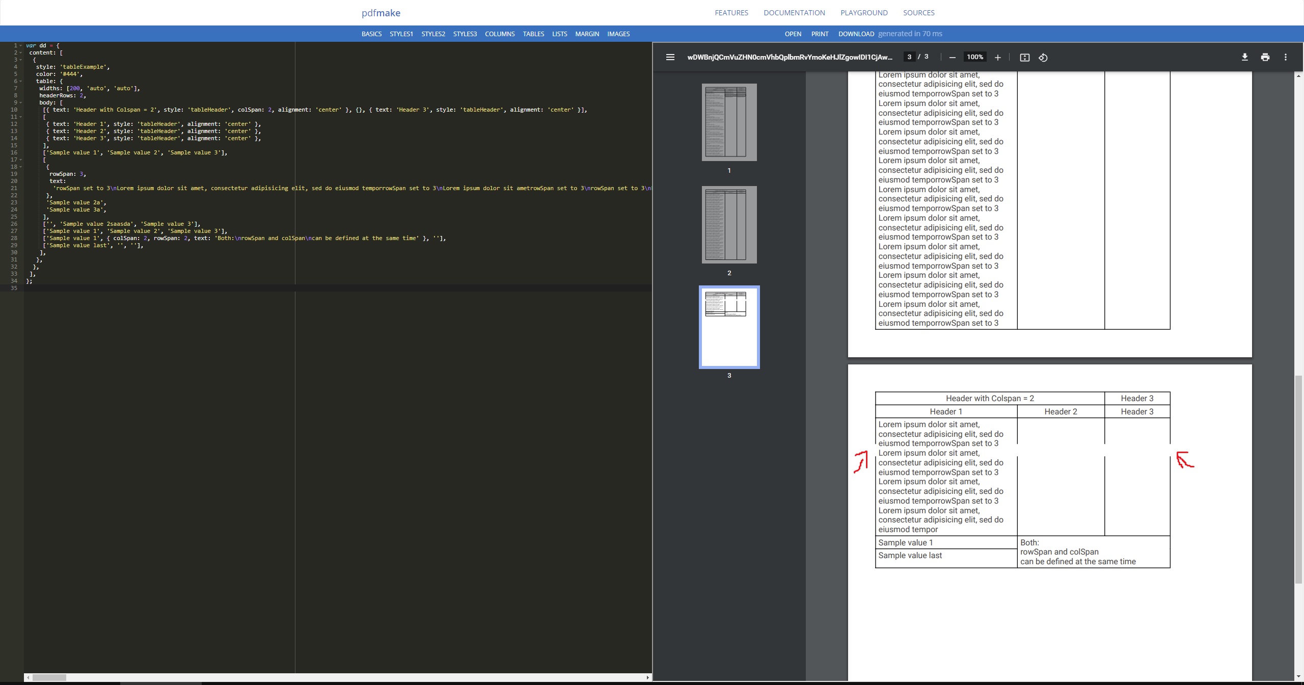table column border break · Issue #2182 · bpampuch/pdfmake · GitHub