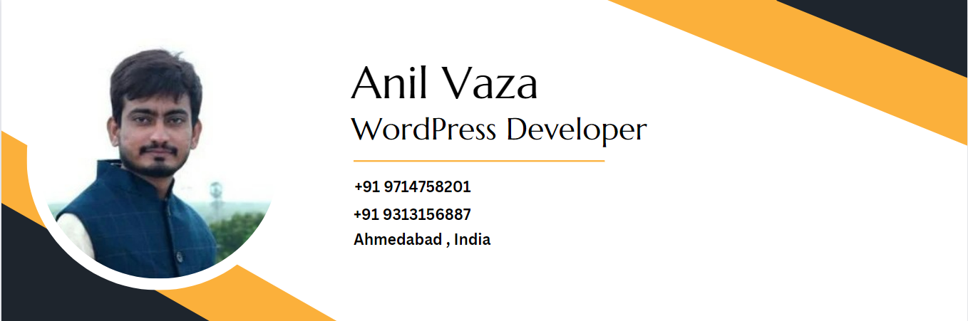 anilwpdeveloper (Anil Vaza) · GitHub