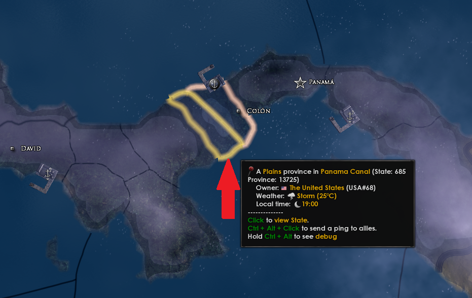 USA/PAN - Adding in the U.S. Naval Station Panama Canal / Rodman Naval ...