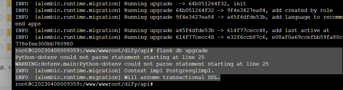 本地部署出错按照教程来的，啥也没改Python-dotenv could not parse statement starting at line 25 · Issue #412 ...
