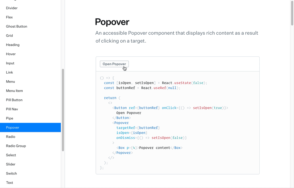 Scrolling while Popover is open will make the page scroll after it's ...