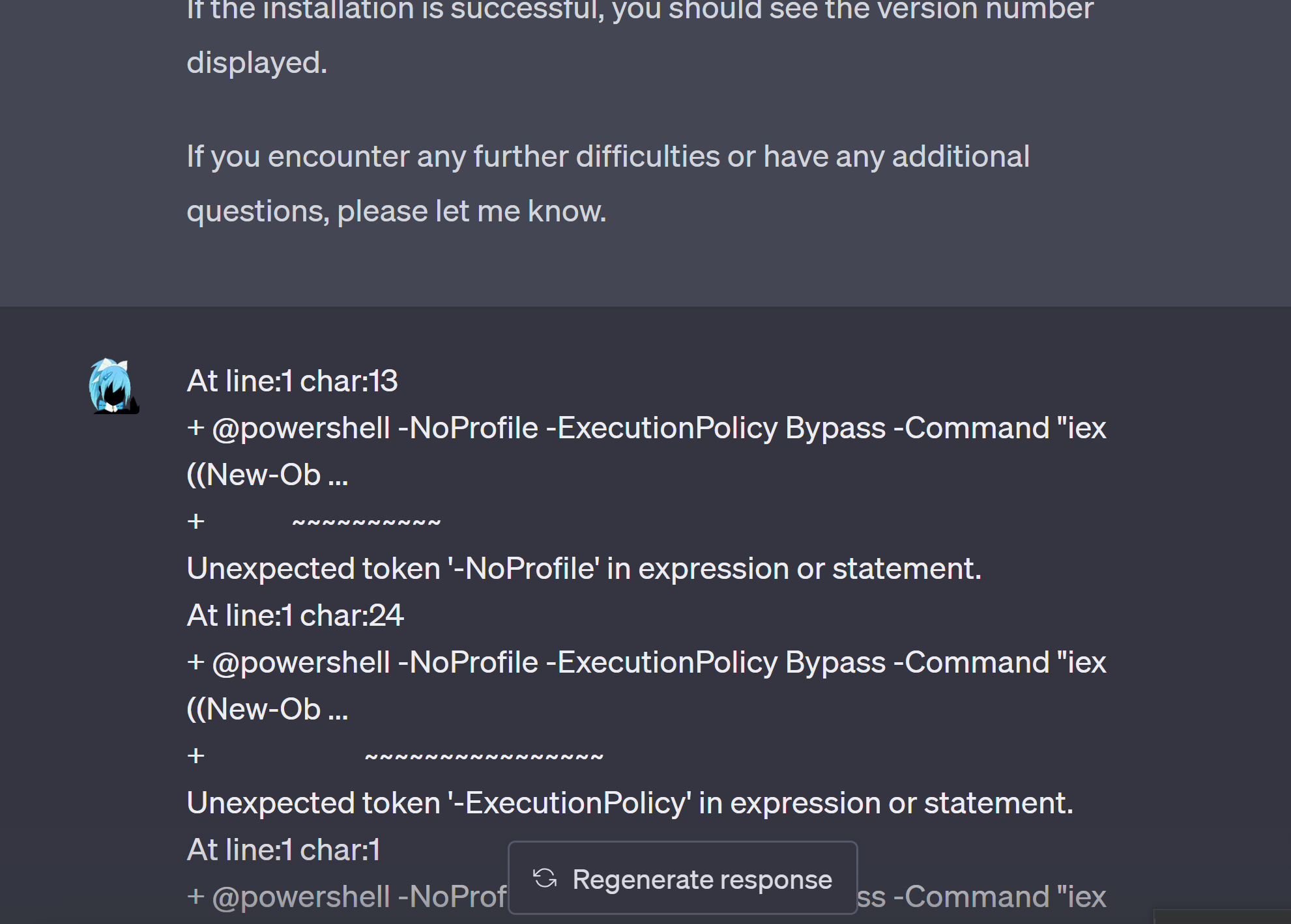 Installing desktop waifu with ChatGPT as your guide · Issue #65 · AlizerUncaged/desktop-waifu ...