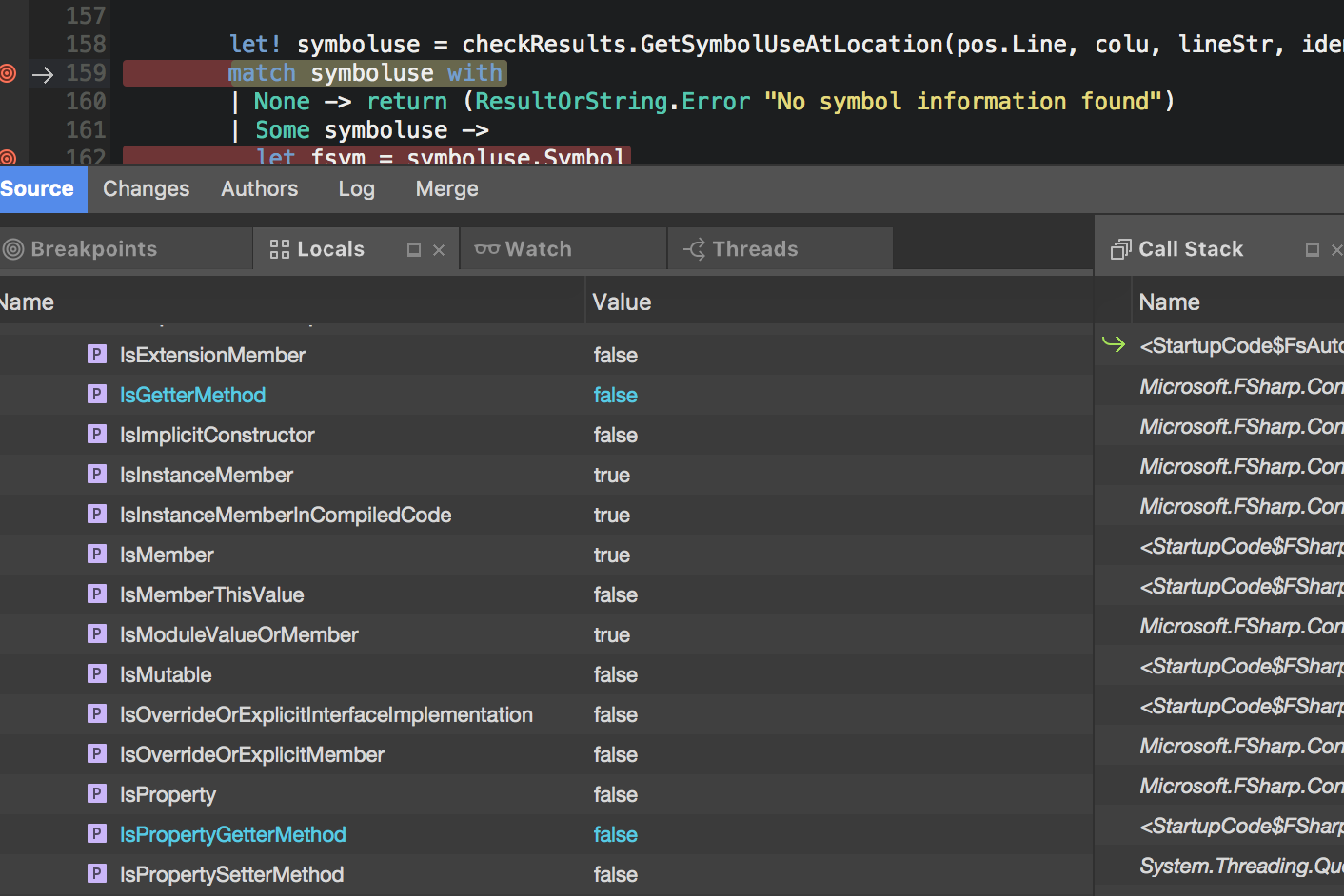 Member signature missing arrow, looks like property · Issue #814 · ionide/ionide-vscode-fsharp ...