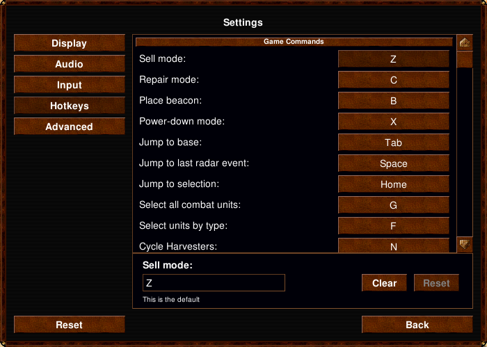Overhaul settings panel layout · Issue #18952 · OpenRA/OpenRA · GitHub