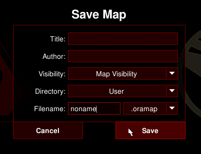Saving a map without a name or author · Issue #20236 · OpenRA/OpenRA · GitHub