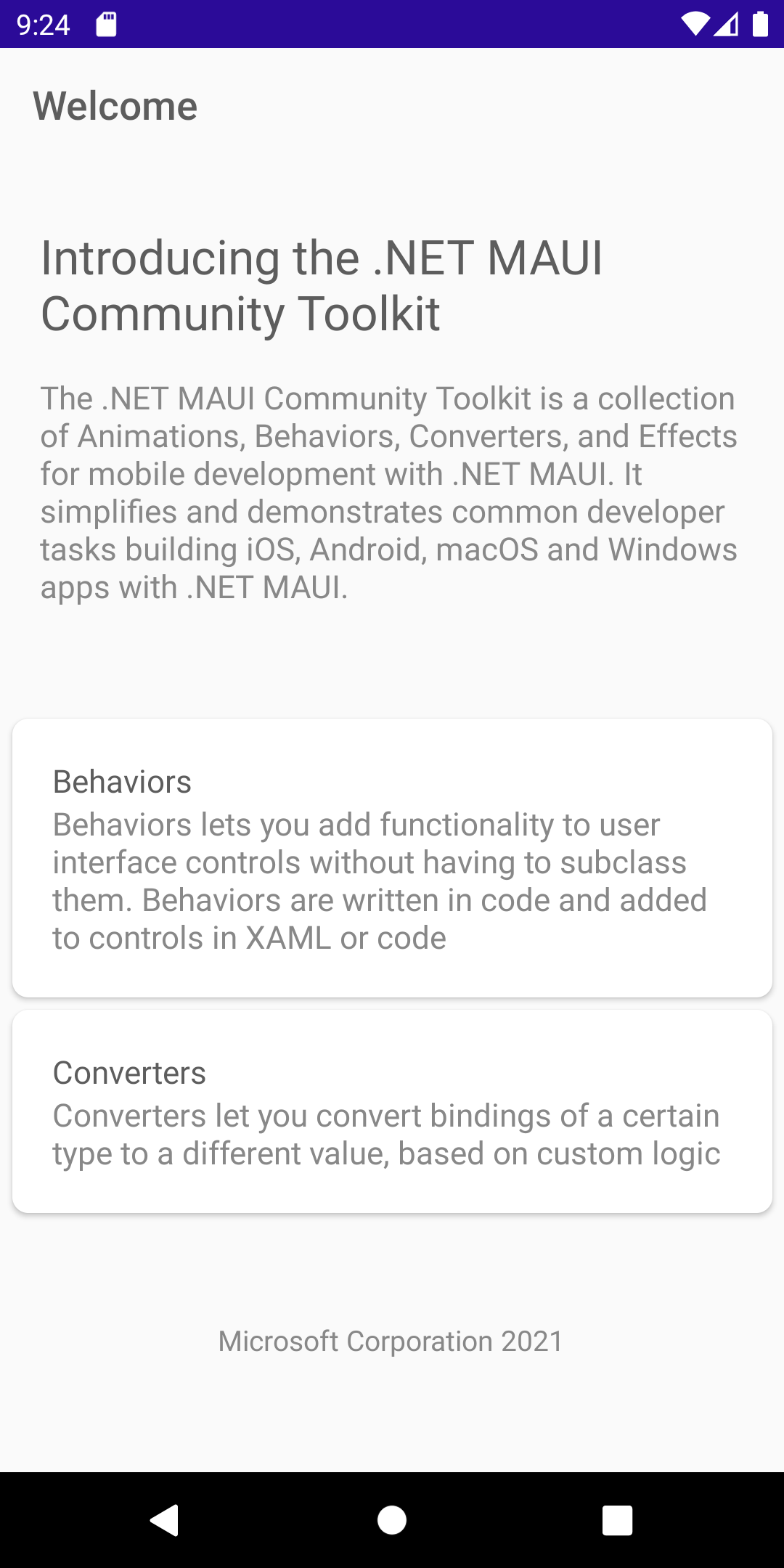 .NET MAUI Community Toolkit Gallery by jsuarezruiz · Pull Request #8 ...