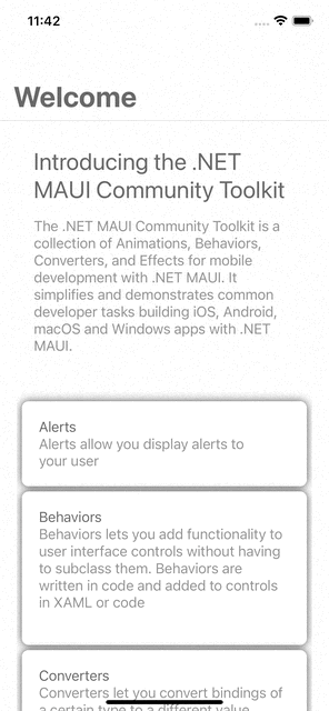 Fix iOS + MacCatalyst Sample Apps by brminnick · Pull Request #242 · CommunityToolkit/Maui · GitHub