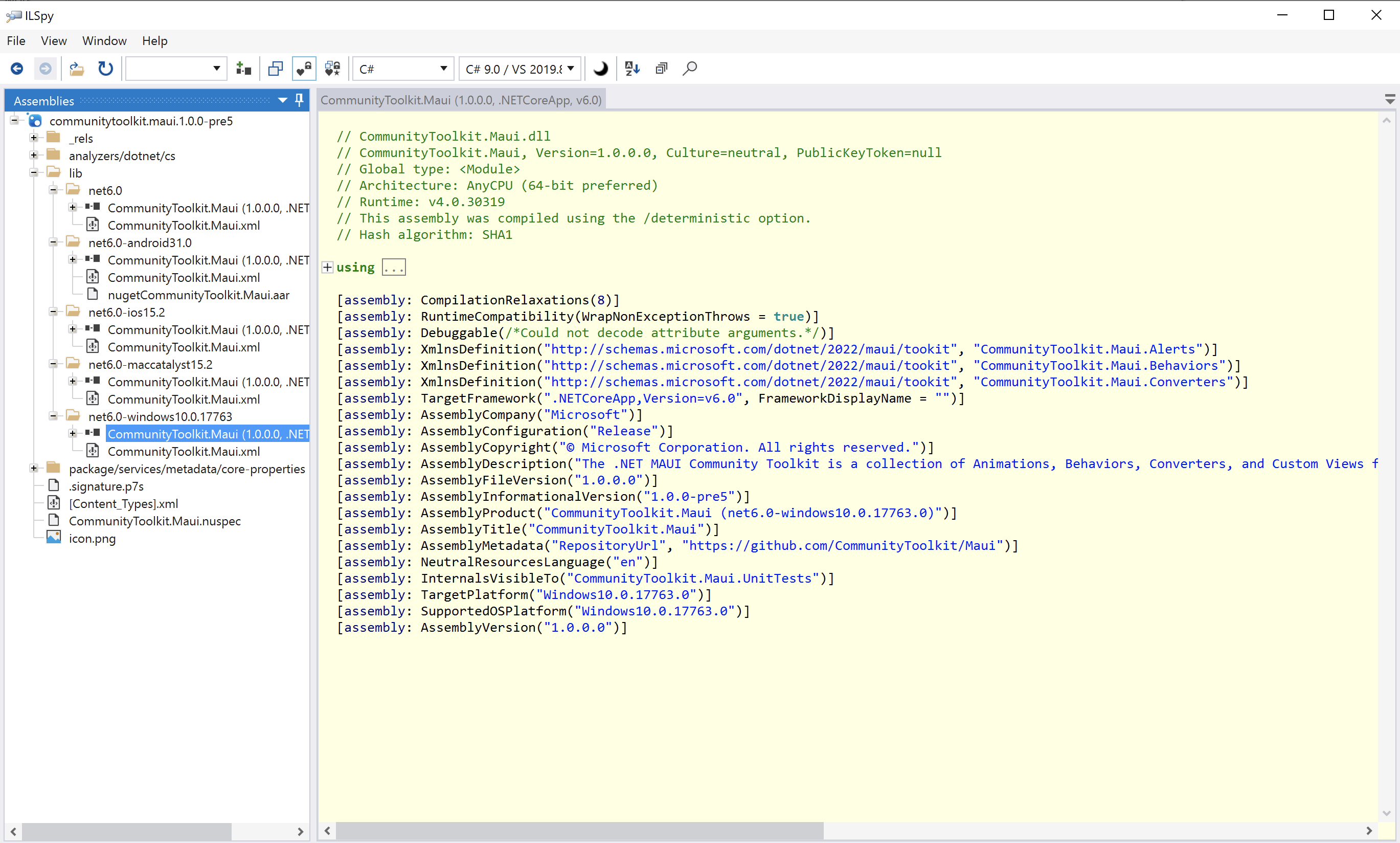 [Bug] Spurious warnings generated after adding CommunityToolkit.Maui to project · Issue #268 ...