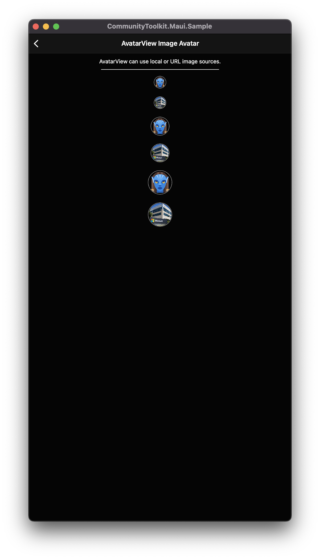 Bug On Ios Maccatalyst `avatarviewbackgroundcolor` Does Not Work